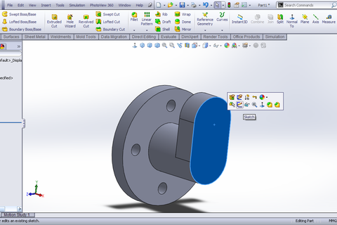 Tutorial - Modeling Crank Shaft in SolidWorks? - GrabCAD
