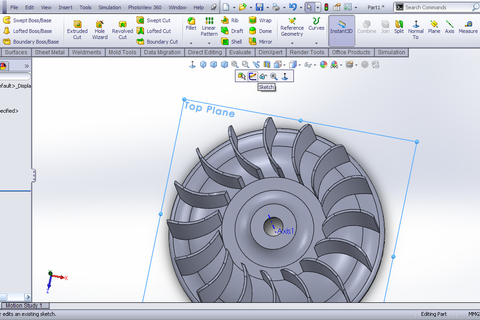 Tutorial - Modeling Flywheel in SolidWorks? - GrabCAD