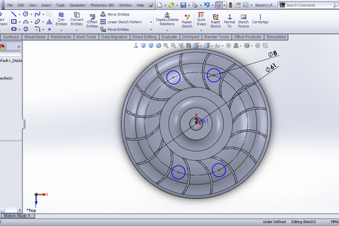 Tutorial - Modeling Flywheel in SolidWorks? - GrabCAD