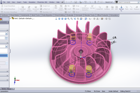 Tutorial - Modeling Flywheel in SolidWorks? - GrabCAD