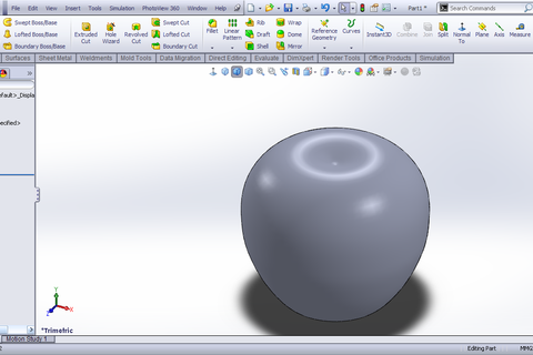 Tutorial - Modeling Apple 3D logo in SolidWorks? - GrabCAD