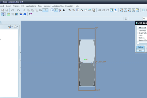 Tutorial - Modeling Nut in Creo Element aka Pro/E? - GrabCAD
