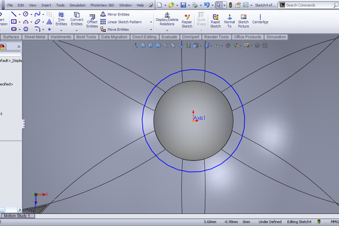Tutorial - Modeling Flower in SolidWorks using Surfacing? - GrabCAD