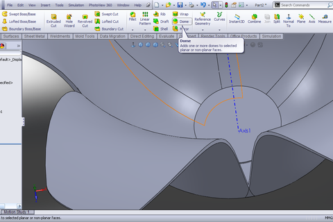 Tutorial - Modeling Flower in SolidWorks using Surfacing? - GrabCAD