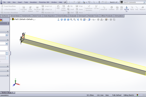Tutorial - Analysis of Rectangular beam under UDL in SolidWorks? - GrabCAD