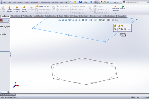 Tutorial - Modeling Lamp shade in SolidWorks method 1? - GrabCAD