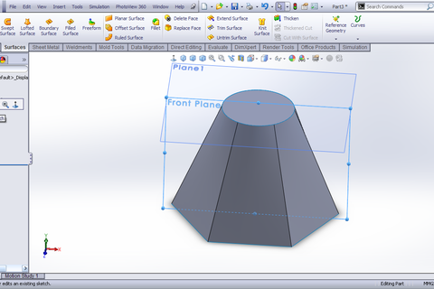 Tutorial - Modeling Lamp shade in SolidWorks method 1? - GrabCAD