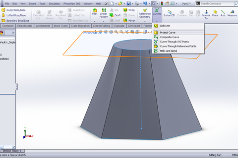 Tutorial - Modeling Lamp shade in SolidWorks method 1? - GrabCAD