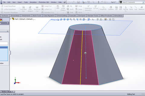 Tutorial - Modeling Lamp shade in SolidWorks method 1? - GrabCAD
