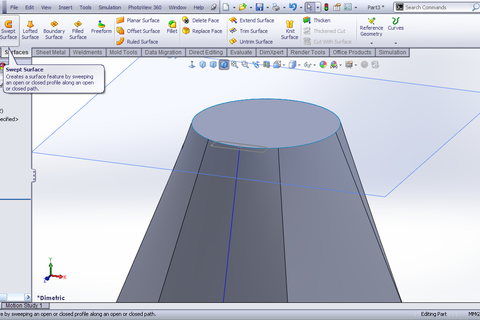 Tutorial - Modeling Lamp shade in SolidWorks method 1? - GrabCAD