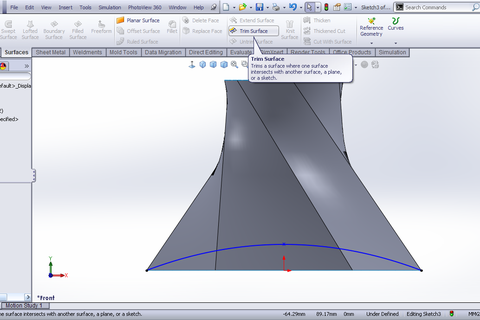 Tutorial - Modeling Lamp shade in SolidWorks method 2? - GrabCAD