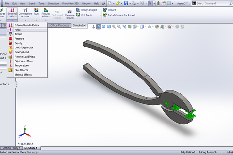 Tutorial - Simulation of Vice Grip in SolidWorks? - GrabCAD