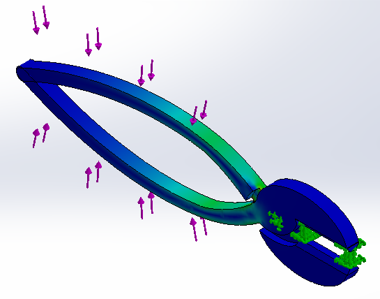 Tutorial - Simulation of Vice Grip in SolidWorks? | GrabCAD Questions