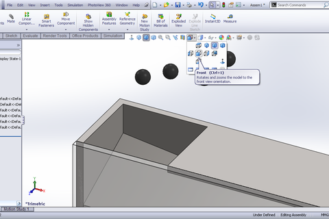 Tutorial - Simulation of ball basic motion in SolidWorks Part -4? - GrabCAD