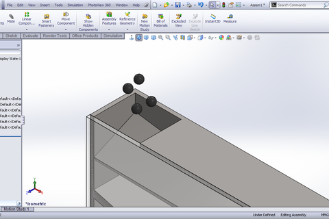 Tutorial - Simulation of ball basic motion in SolidWorks Part -4? - GrabCAD