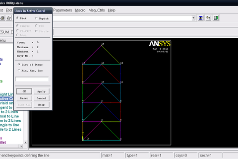 Tutorial - Solving 2D Truss problem using Mechanical APDL (ANSYS)? - GrabCAD