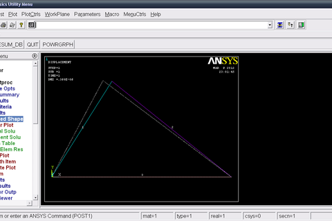 Tutorial - Solving 2D Truss problem using Mechanical APDL (ANSYS) Part 2? - GrabCAD