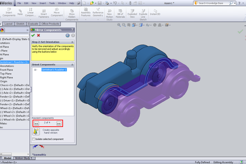 How to mirror assemblies in SolidWorks? - GrabCAD