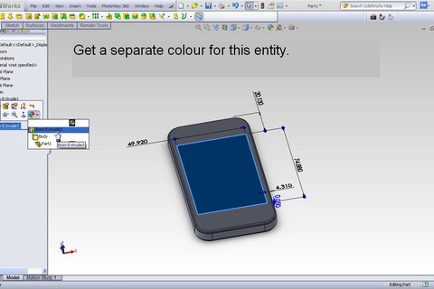 Tutorial: Modeling iPhone 4S in Solidworks-Part-1 - GrabCAD