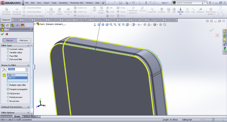 Tutorial - Making iPhone 4s in SolidWorks Part 1? - GrabCAD