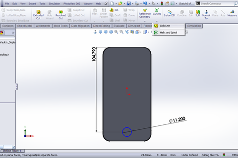 Tutorial - Making iPhone 4s in SolidWorks Part 1? - GrabCAD