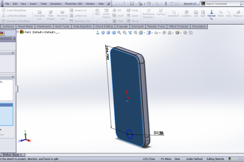 Tutorial - Making iPhone 4s in SolidWorks Part 1? - GrabCAD