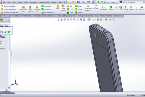 Tutorial - Making iPhone 4s in SolidWorks Part 5? - GrabCAD