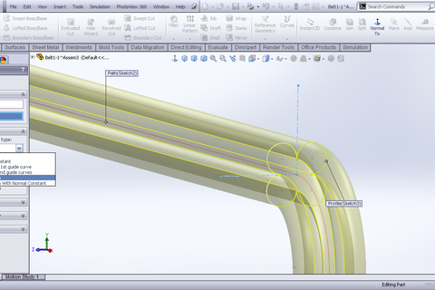 How to create a rope drive? - GrabCAD