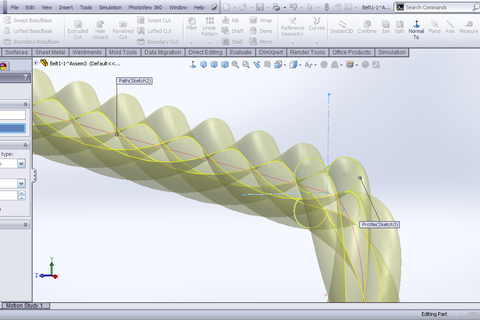 How to create a rope drive? - GrabCAD