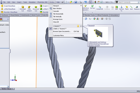 How to create a rope drive? - GrabCAD
