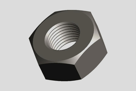 How to model a Hexagonal Nut in Pro/E? - GrabCAD