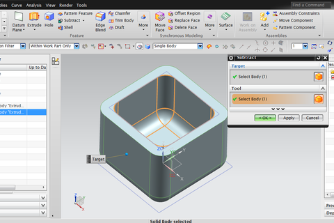 Tutorial on Casting- Machining with link in NX - GrabCAD