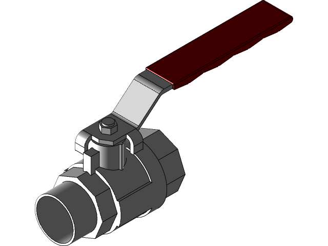 Ball Valve Inch 3D CAD Model Library GrabCAD, 45% OFF