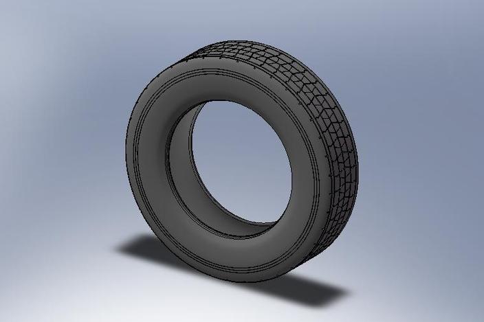 Truck rims and tire - - 3D CAD model - GrabCAD