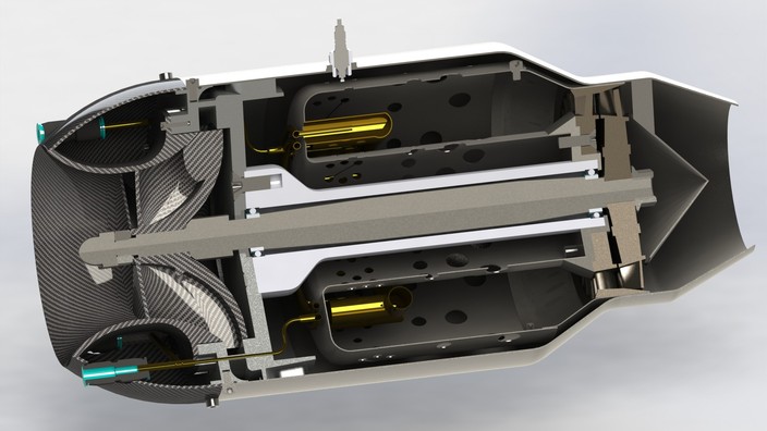 Micro Turbojet TJE500FH