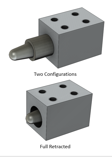 Spring Loaded Rear Retainer | 3D CAD Model Library | GrabCAD