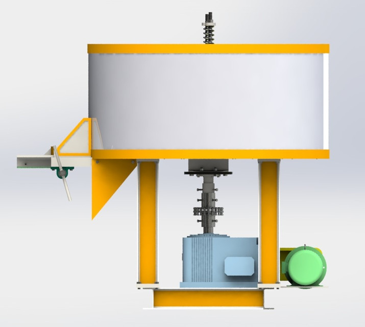 MIXER MACHINE | 3D CAD Model Library | GrabCAD