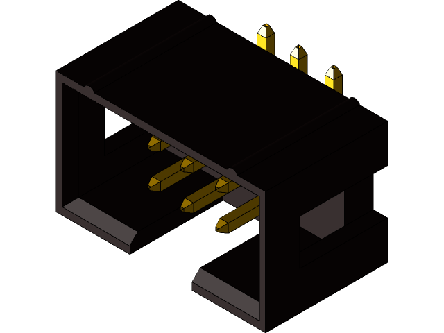 Box Header | 3D CAD Model Library | GrabCAD