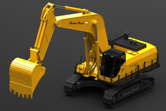 Big excavator 2014