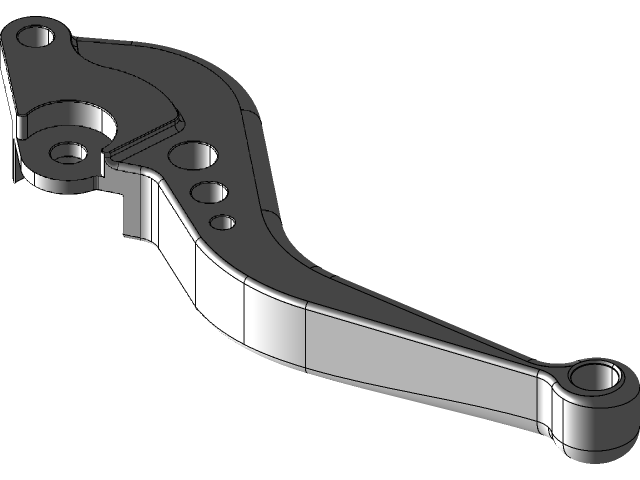 clutch lever | 3D CAD Model Library | GrabCAD