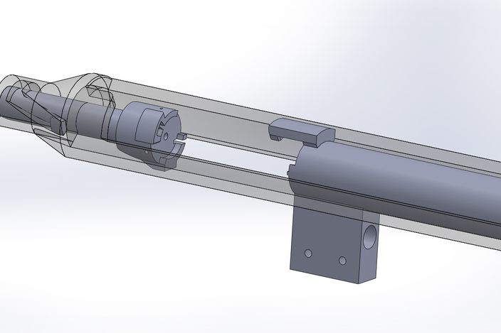 rotating bolt breach locking - SOLIDWORKS, Other - 3D CAD model - GrabCAD