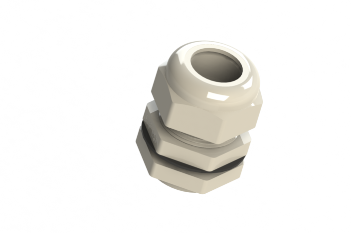 Cable gland 3/4" - STL, SOLIDWORKS - 3D CAD model - GrabCAD