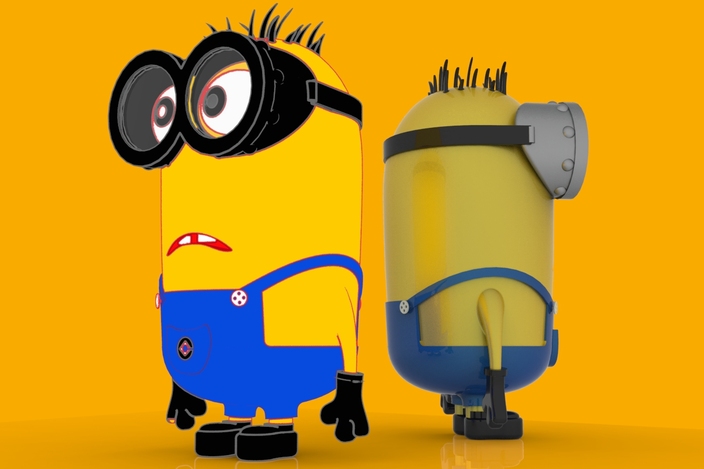 Minon 2 - - 3D CAD model - GrabCAD