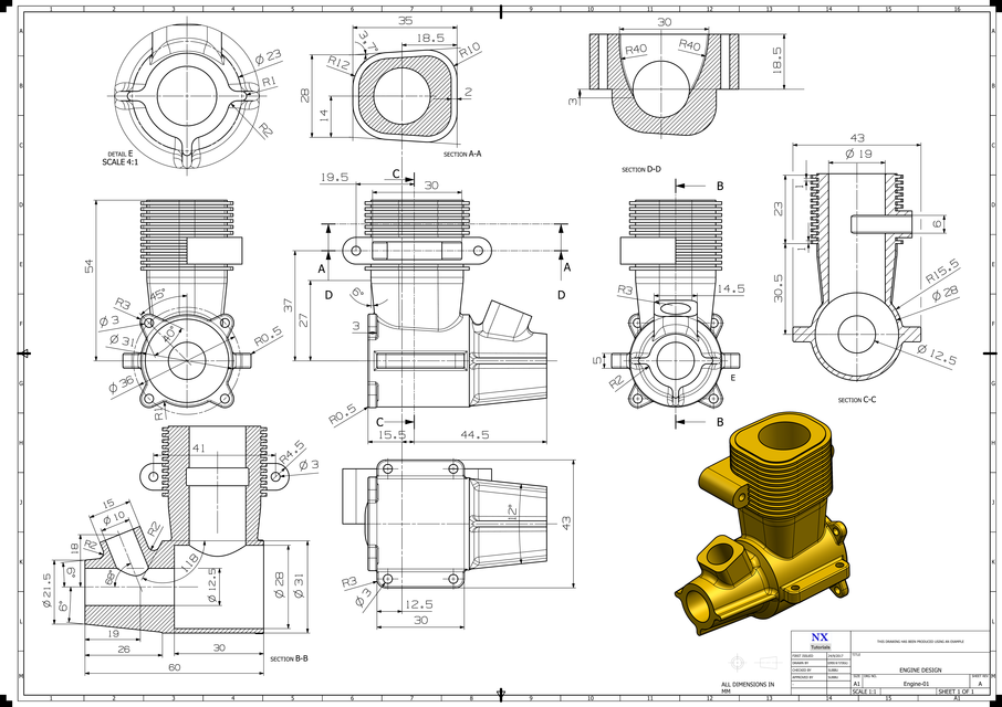 3D part drawings | 3D CAD Model Library | GrabCAD