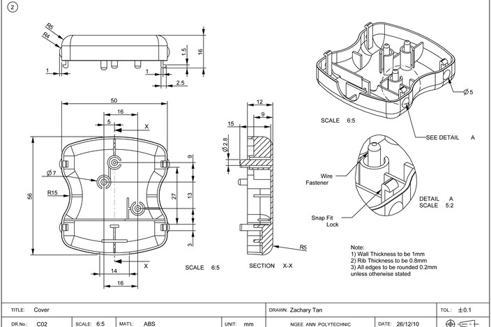 Cover - Autodesk Inventor - 3D CAD model - GrabCAD
