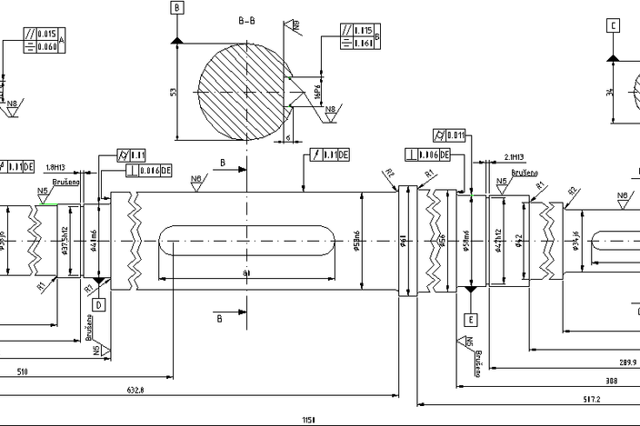 shaft gear - AutoCAD - 3D CAD model - GrabCAD