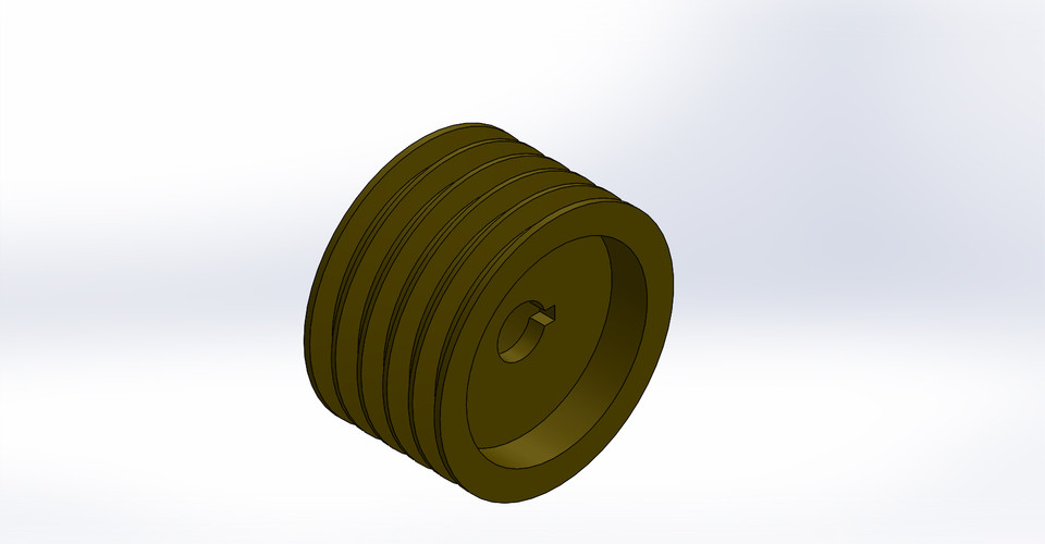 Pulley | 3D CAD Model Library | GrabCAD