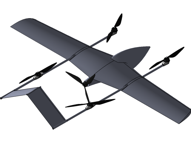 BAYQUS-Completely 3d Printed EVTOL Drone VTOL Plane, 55% OFF