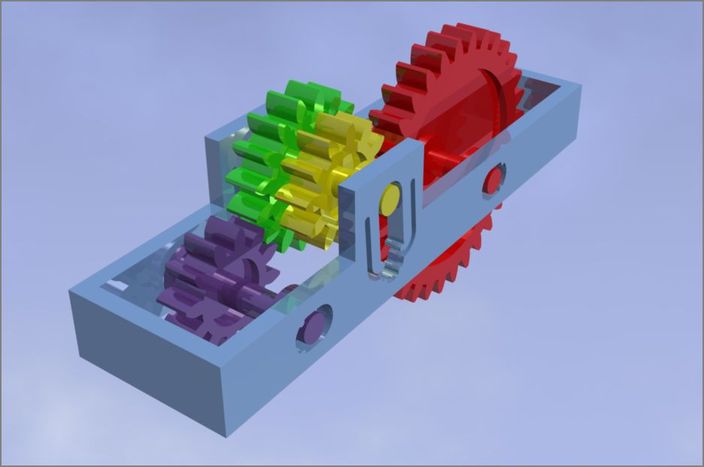 Gearbox (STL-file) - Other - 3D CAD model - GrabCAD