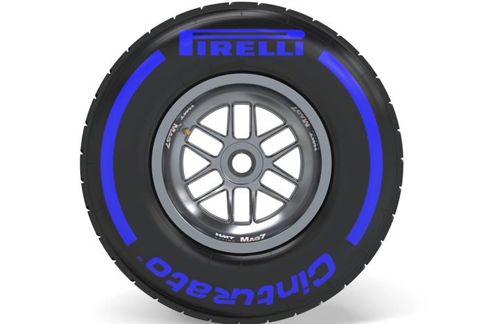 F1 2015 Tyre Wet 245/670-13 (Front RH) - AutoCAD, Rhino, STEP / IGES ...